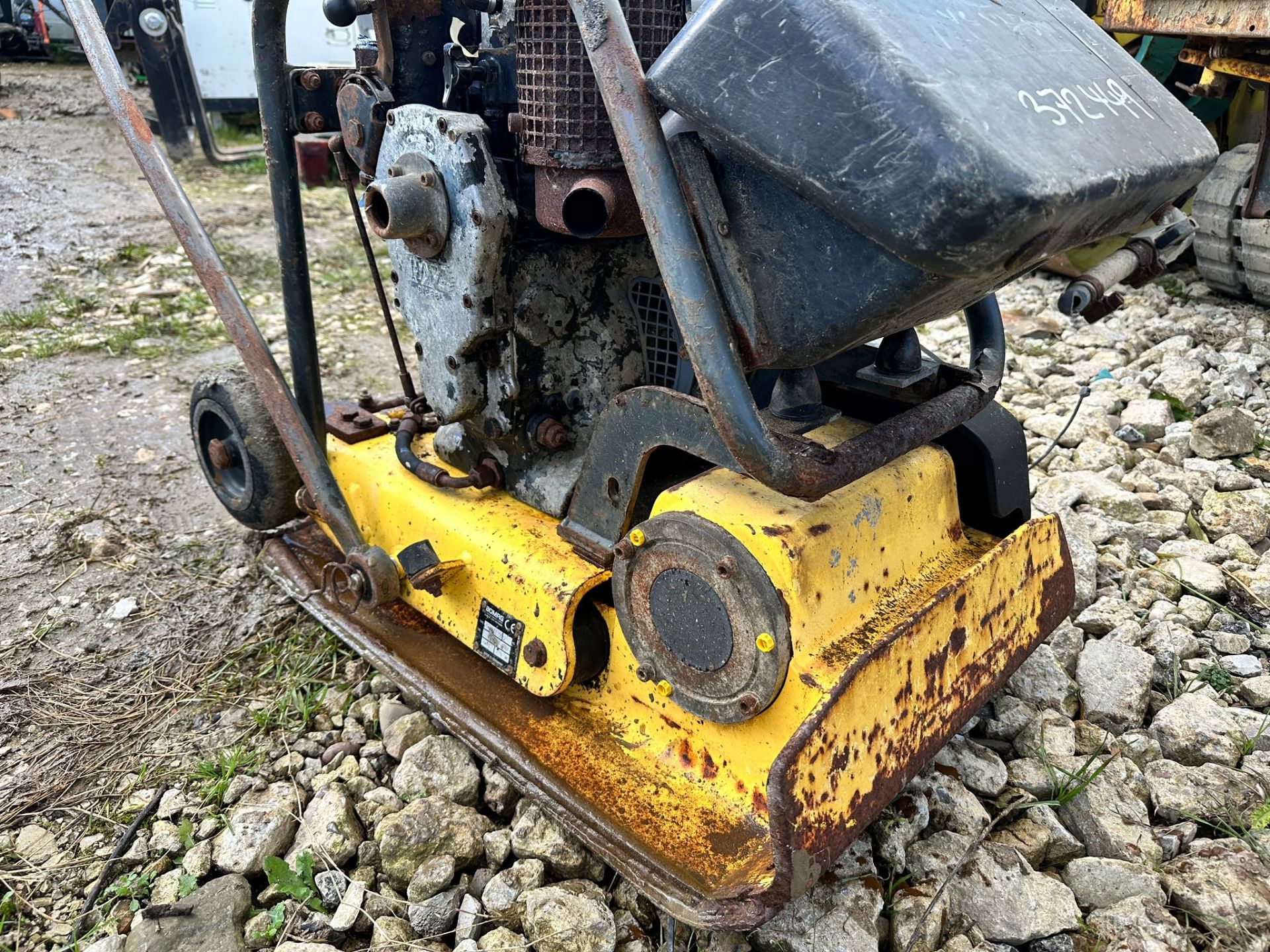 JA - BOMAG BPR20/48D DIESEL COMPACTION PLATE *PLUS VAT* RUNS AND WORKSC ...