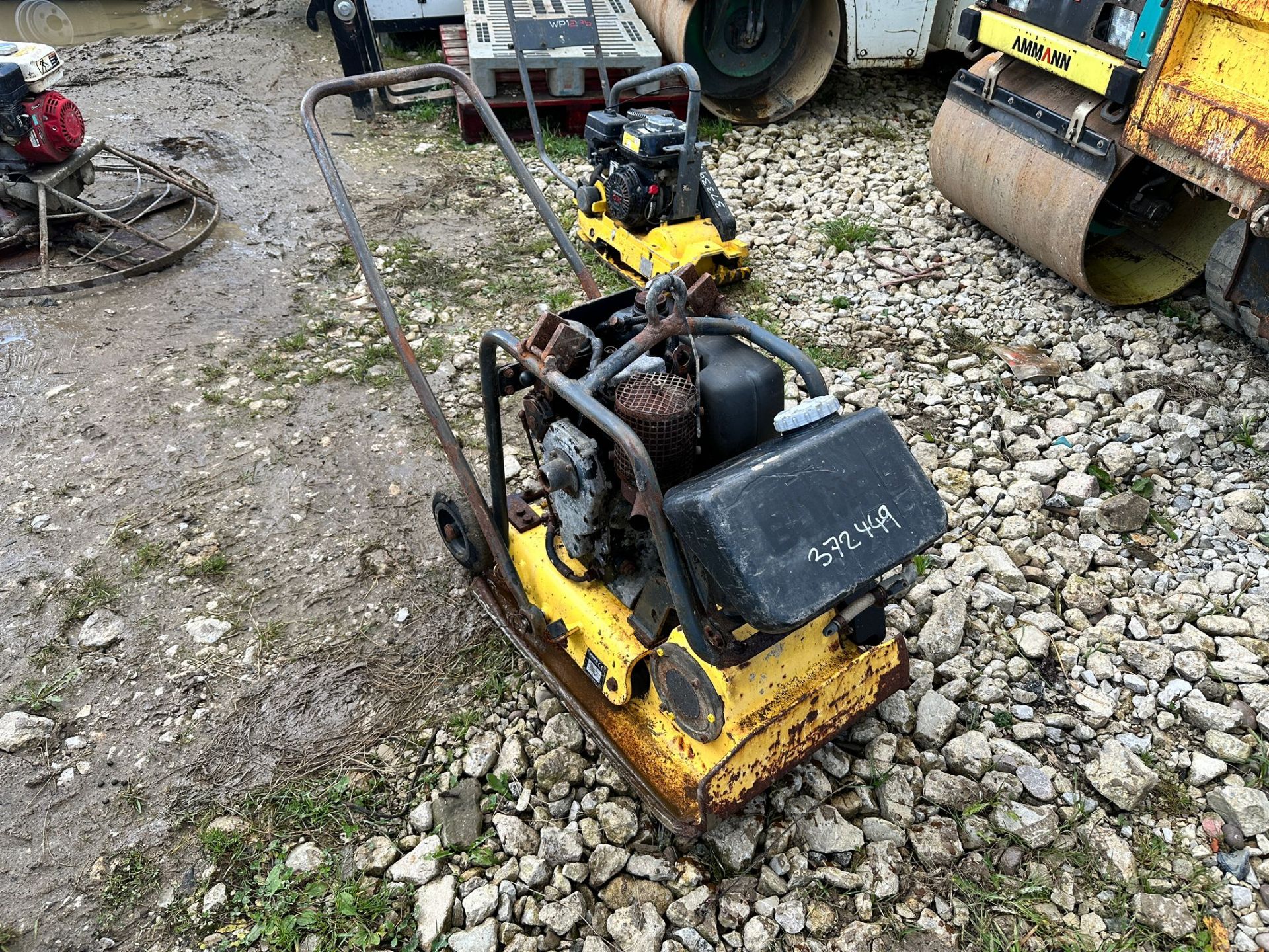 JA - BOMAG BPR20/48D DIESEL COMPACTION PLATE *PLUS VAT* RUNS AND WORKSC ...