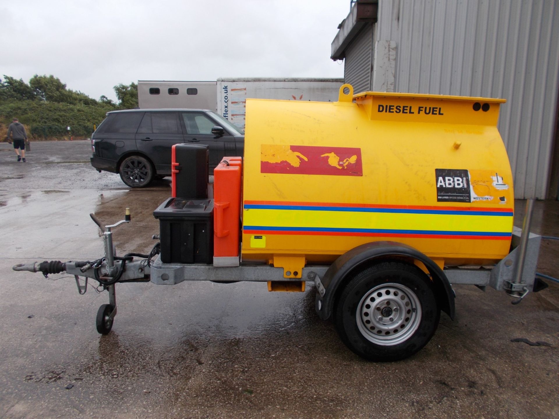 CI - 2008 WESTERN 210A 950 LITRE DIESEL FUEL BOWSER *PLUS VAT* ELECTRIC ...