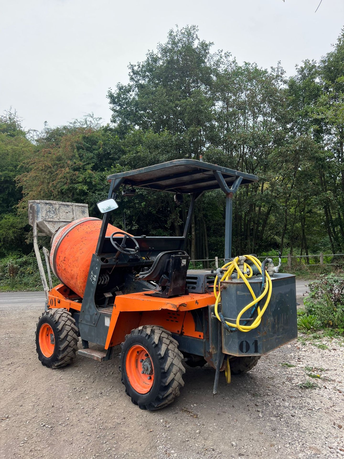DS - 2010 MZ IMER 1000-HT/AUSA 4WD SELF LOADING CONCRETE MIXER/DUMPER ...
