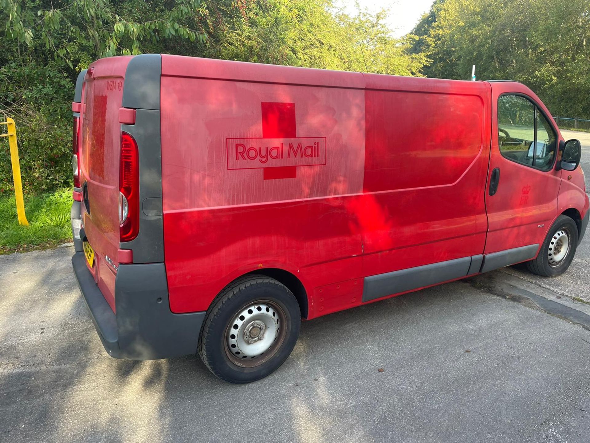K - 2013 VAUXHALL VIVARO 2900 ECOFLEX CDTI LWB RED PANEL VAN *NO VAT ...