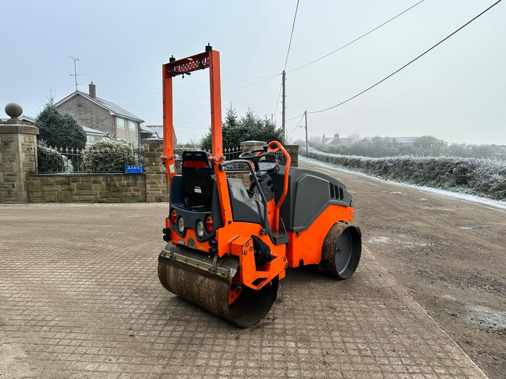 JA - 2013 HAMM HD10C VV 1000MM TWIN DRUM VIBRATING ROLLER *PLUS VAT ...