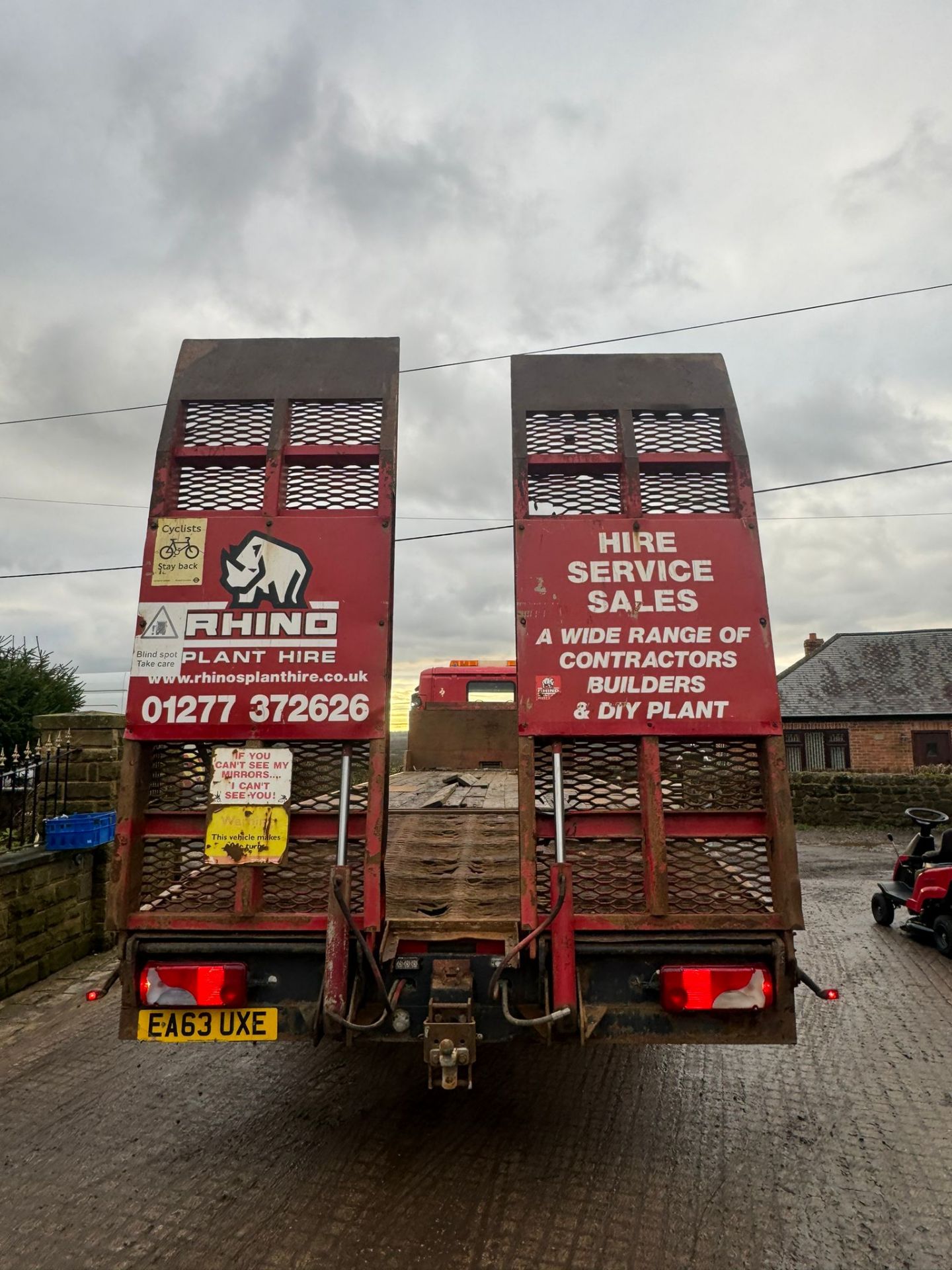 DA - 63 REG. SCANIA P320 RIGID BEAVERTAIL FLATBED LORRY *PLUS VAT* RUNS ...
