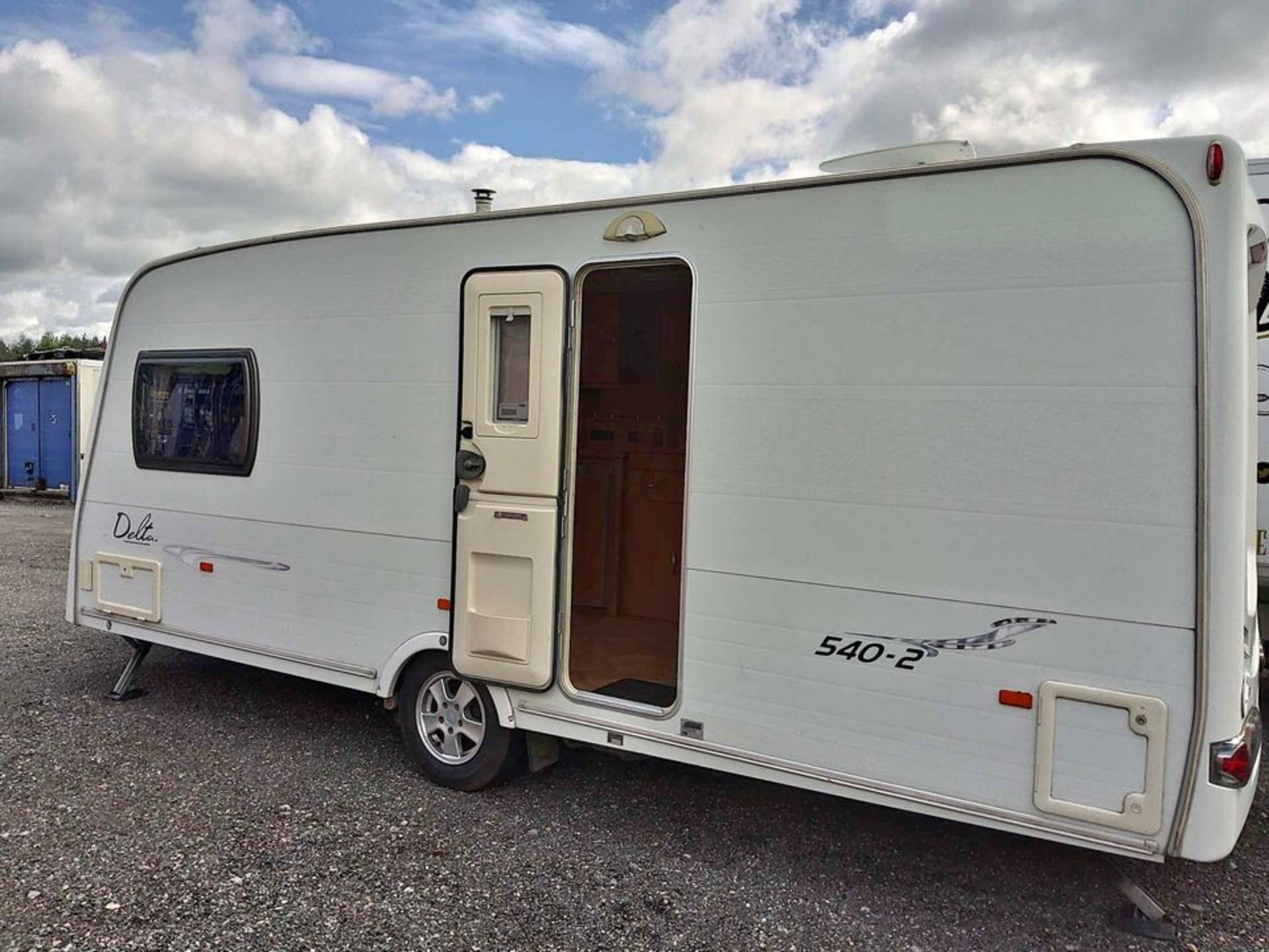 BRC - 2007 Lunar Delta 540-2, 2 Berth Caravan *NO VAT* 2 Berth Caravan ...