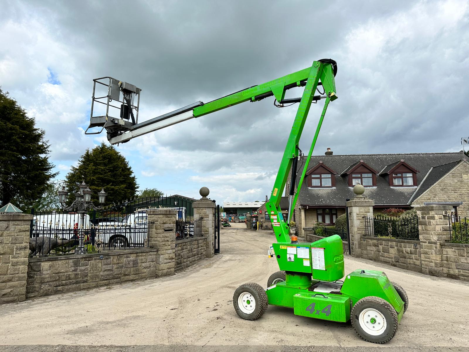 DS - 2013 NIFTYLIFT HR12NDE BI-FUEL HEIGHTRIDER 12 BOOM LIFT *PLUS VAT ...
