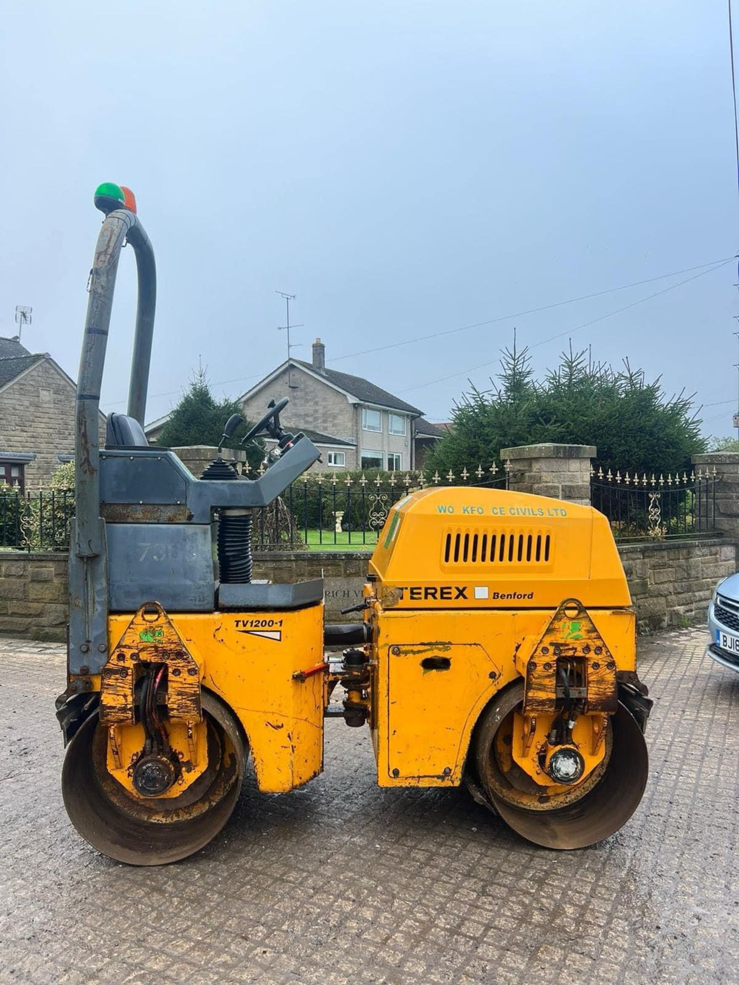 DS - 2008 TEREX TV1200 1200MM TWIN DRUM ROLLER *PLUS VAT* RUNS DRIVES ...