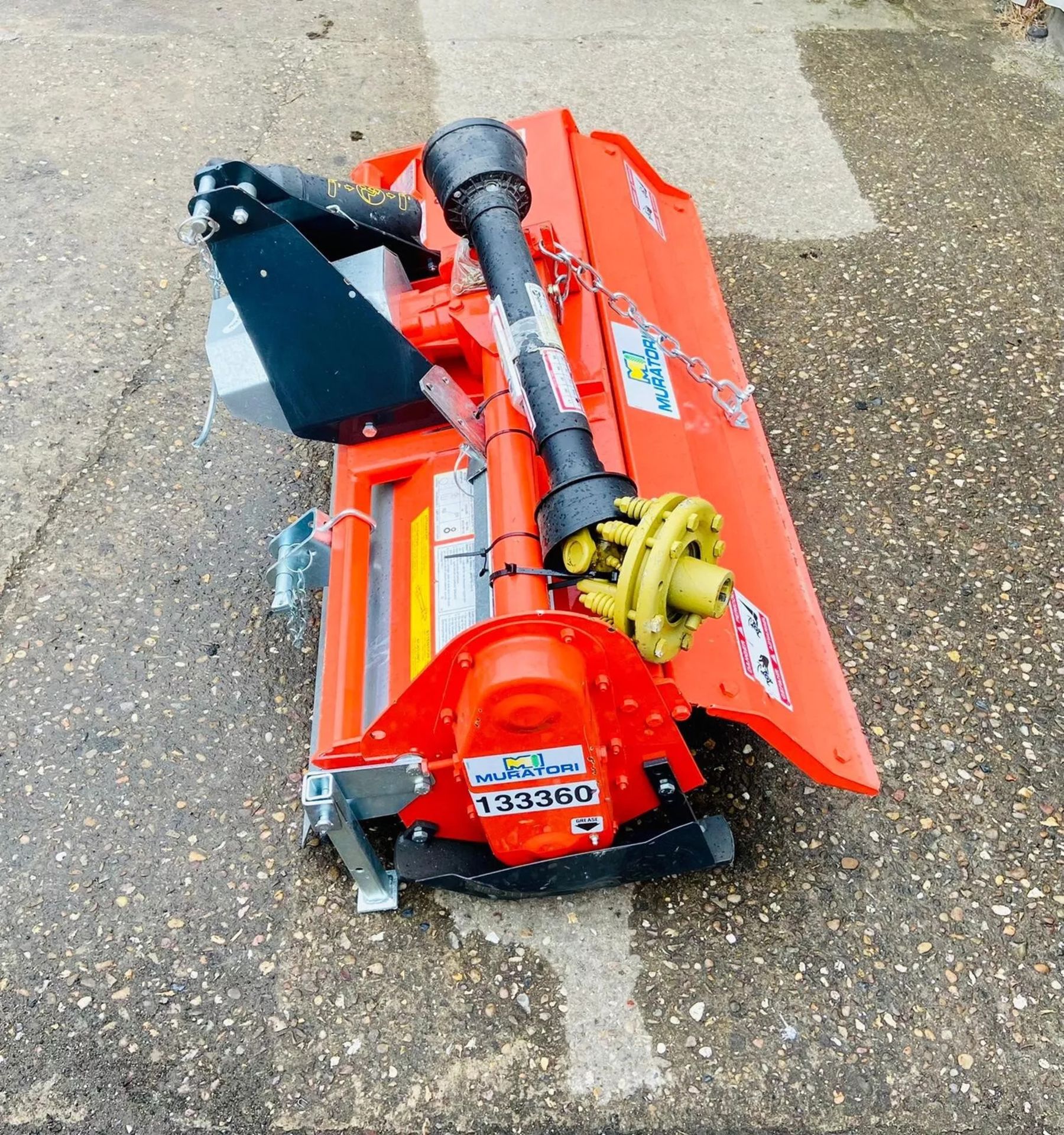 MA - Compact Tractor Rotovator Muratori MZ3 125 c/w PTO Slipper Clutch ...