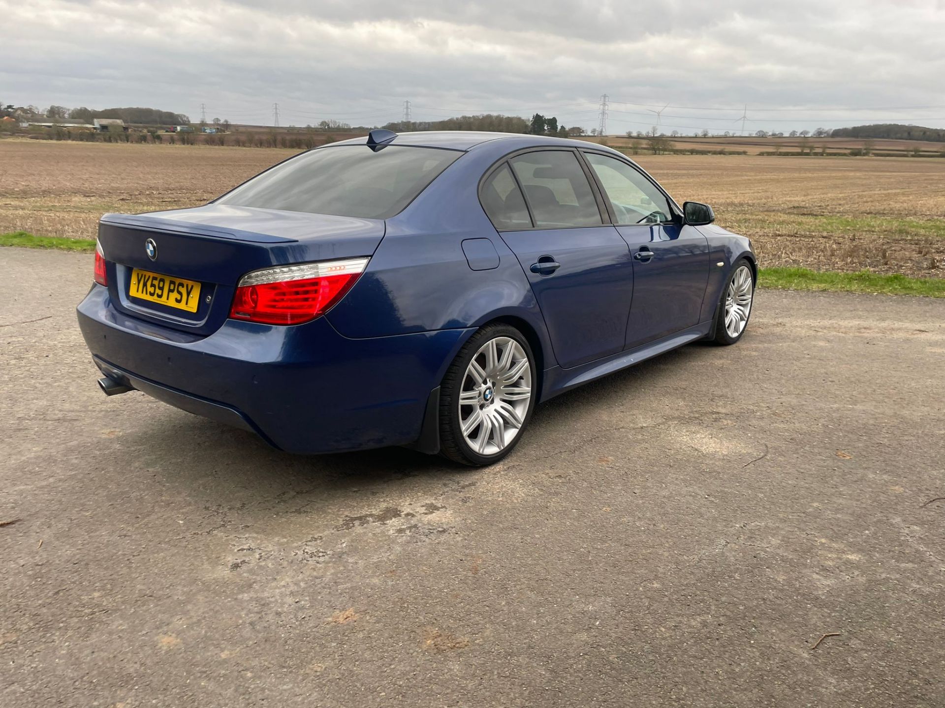 KB - 2009 BMW 520D M SPORT BUSINESS EDN BLUE SALON *NO VAT* DATE OF ...