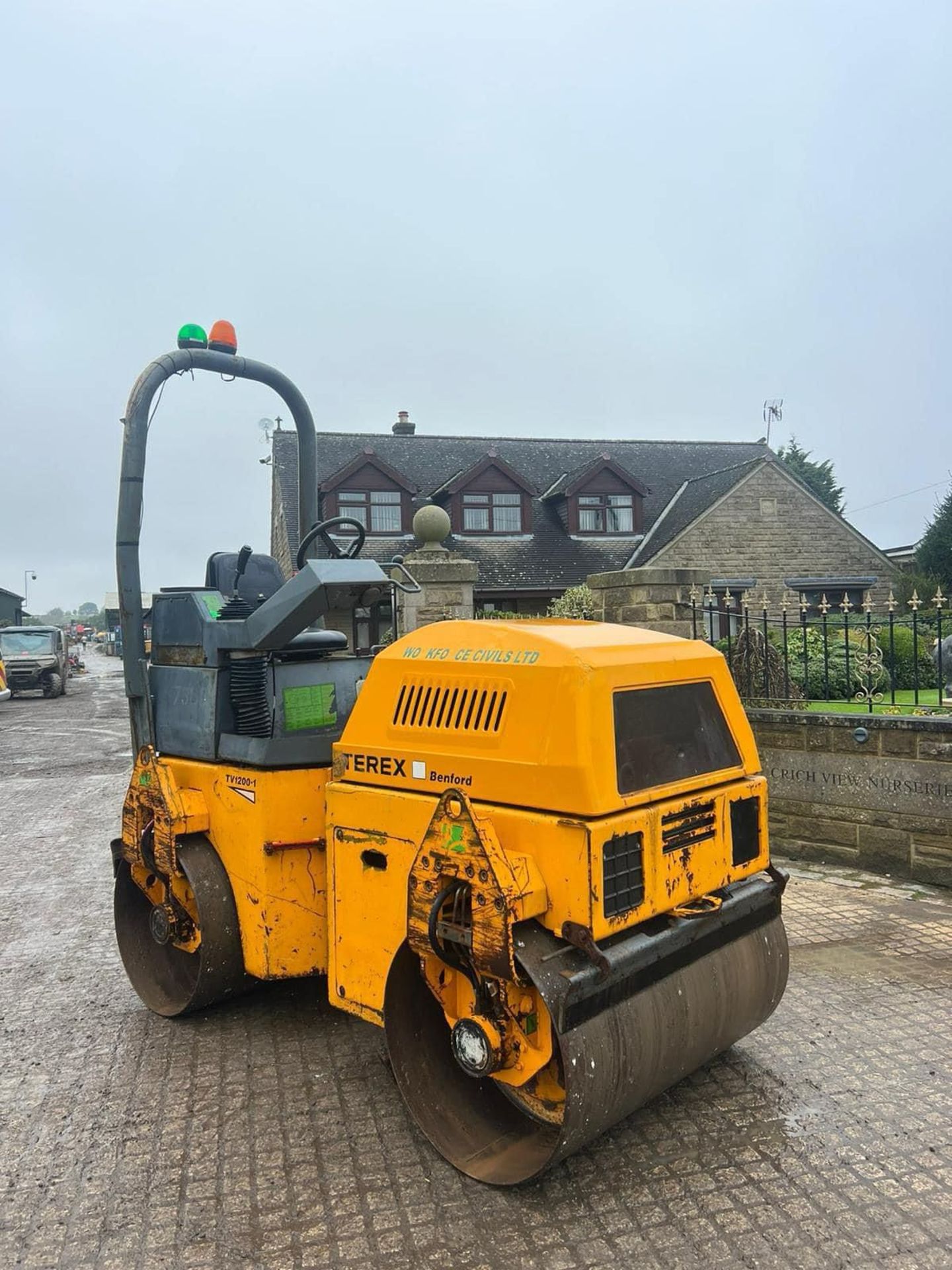 DS - 2008 TEREX TV1200 1200MM TWIN DRUM ROLLER *PLUS VAT* RUNS DRIVES ...