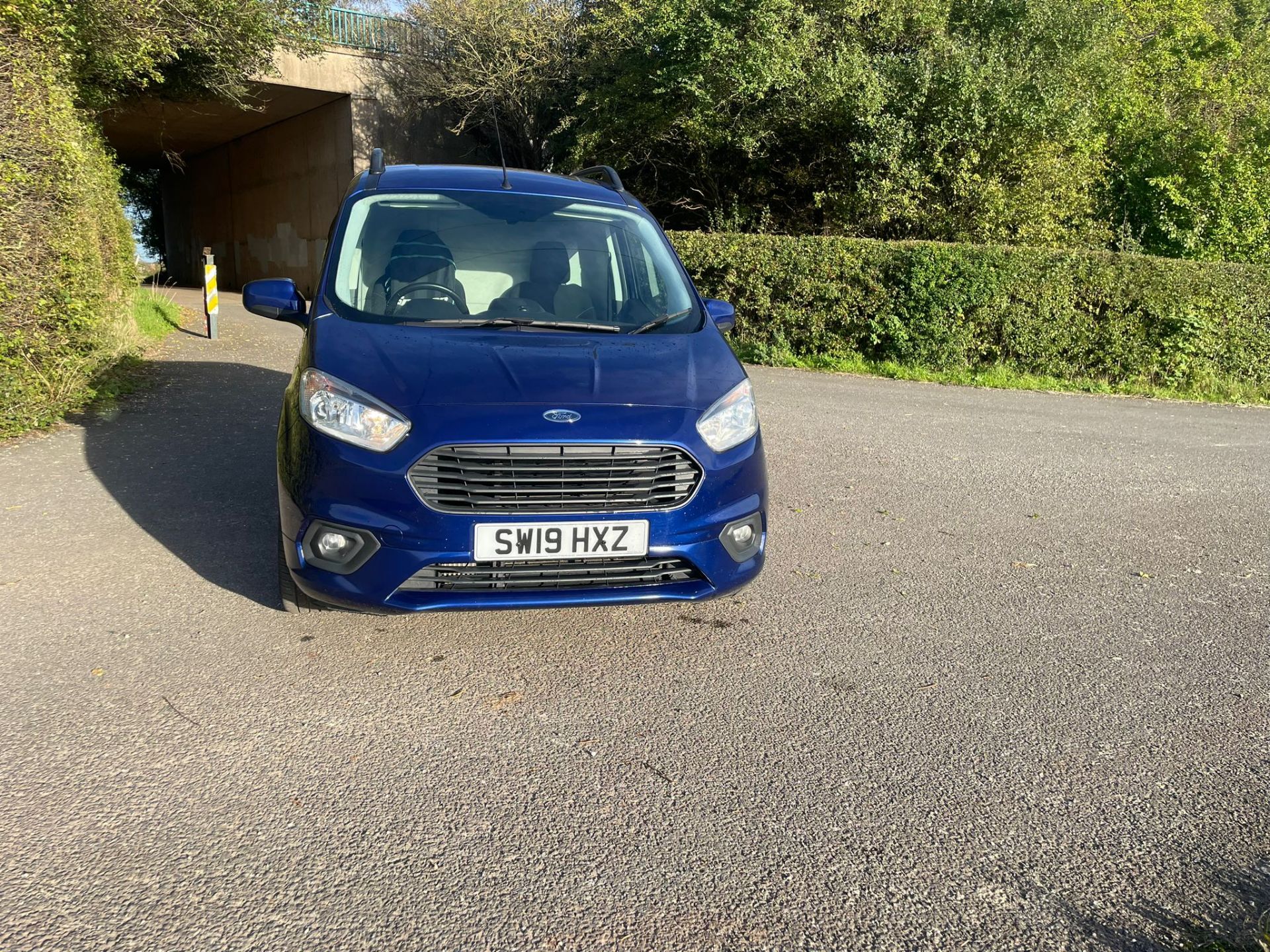 KB - 2019 FORD TRANSIT COURIER LIMITED TDCI BLUE PANEL VAN *PLUS VAT ...