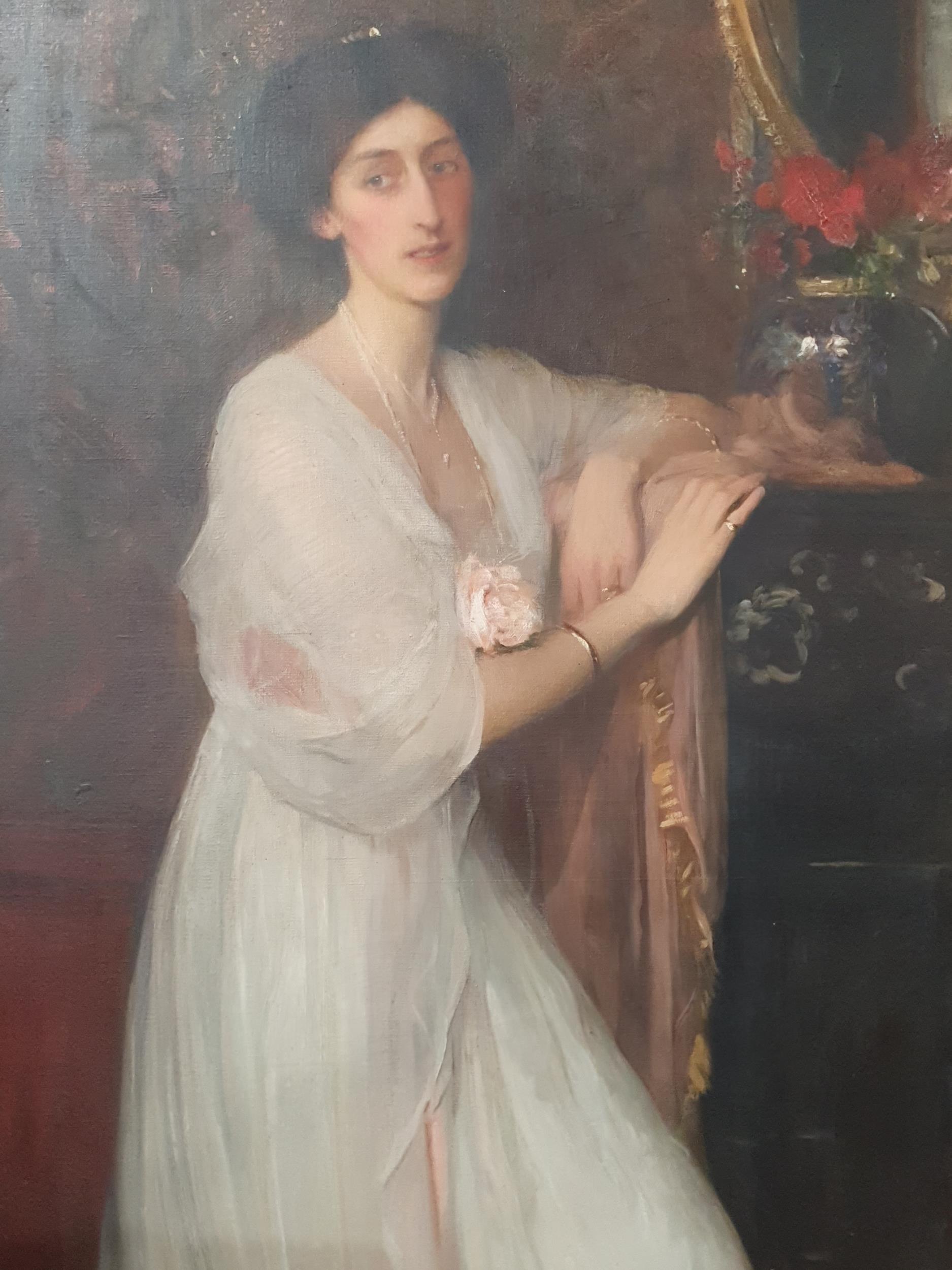 GEORGE SPENCER WATSON ROI, RP, ARA, RA (1869-1934)Portrait of Mrs ...