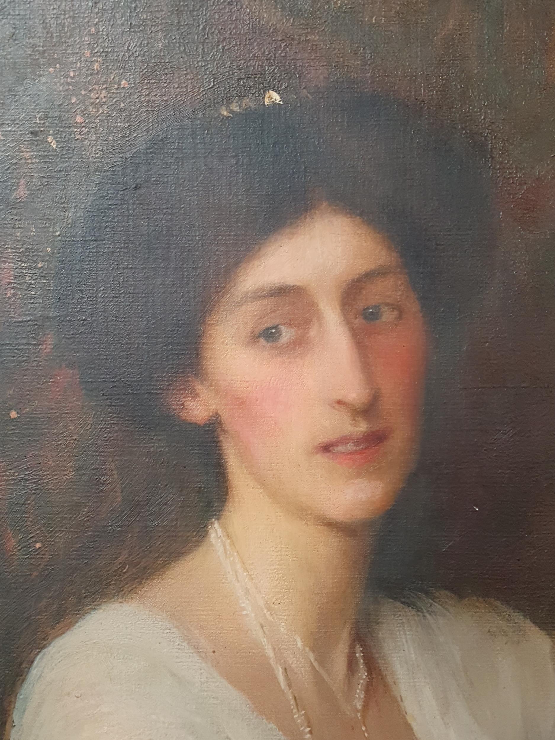 GEORGE SPENCER WATSON ROI, RP, ARA, RA (1869-1934)Portrait of Mrs ...
