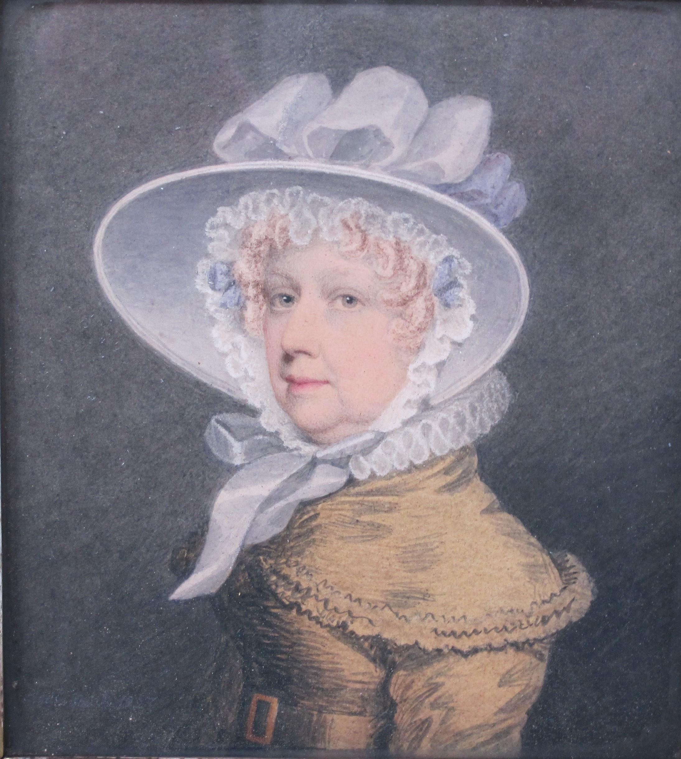 ADAM BUCK (1759-1833). Portrait of a Lady, wearing a bonnet and ruff ...