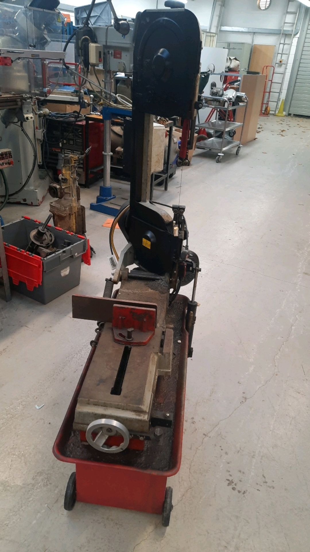 SIP 12" Metal Cutting Bandsaw Model. 07786-1 Serial No. 05128504 ...