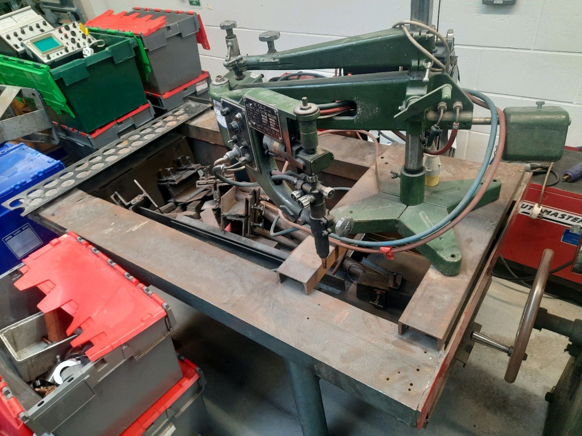 Automatic Gas Cutting Machine Type. IK 54-D Approximate Dimensions ...