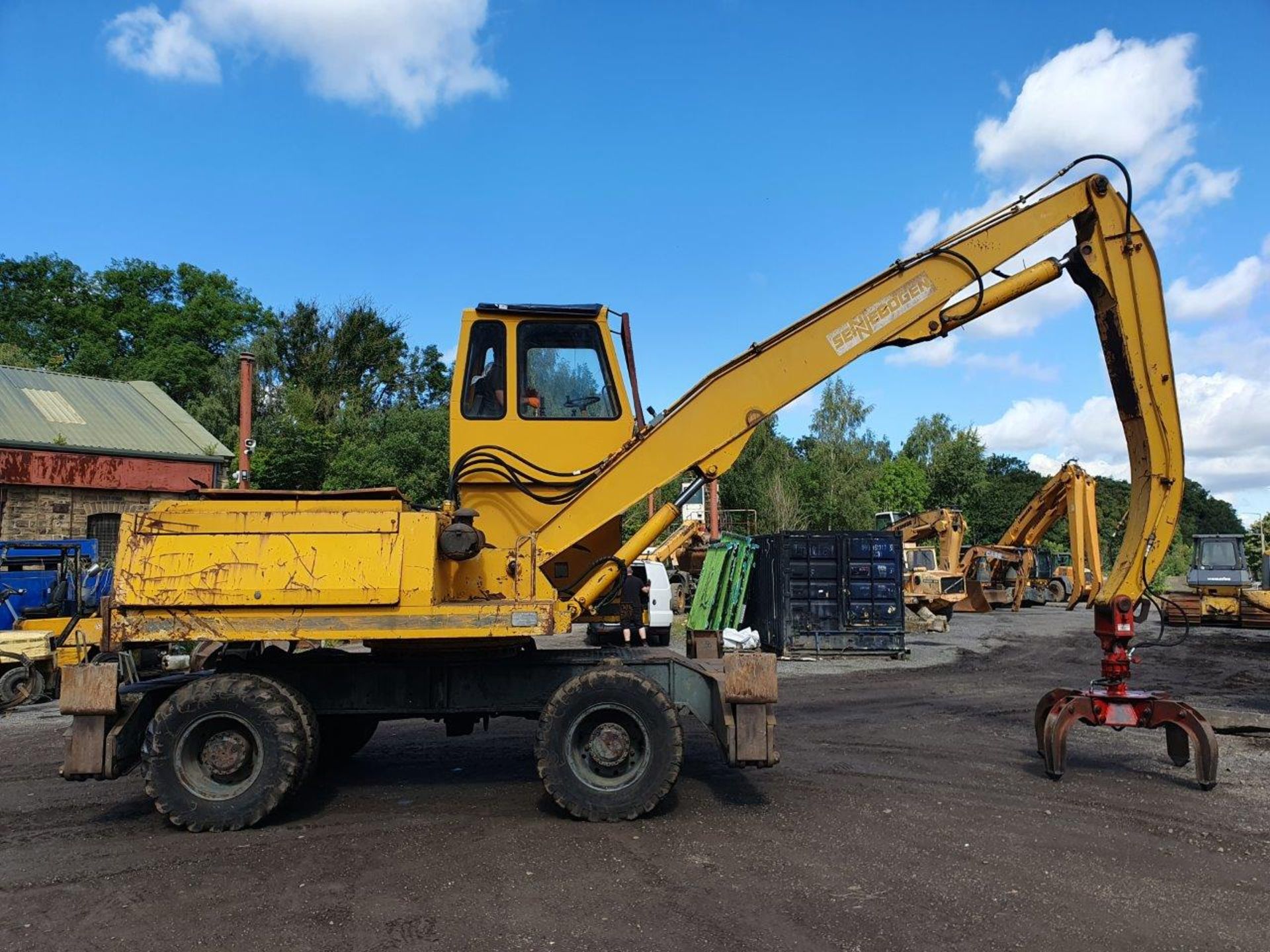 1988, SENNEBOGEN 216 Scrap Handler Sennebogen 216 Scrap Handler 1988 19 ...