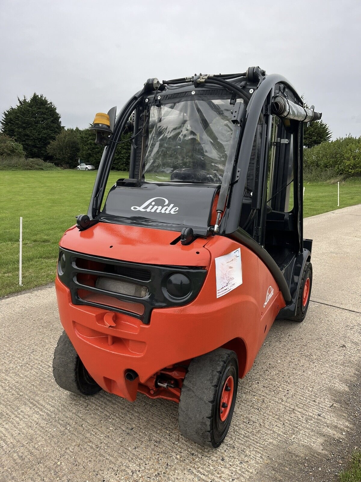LINDE H35 Gas Forklift (container spec) 3rd and 4th Service Linde ...