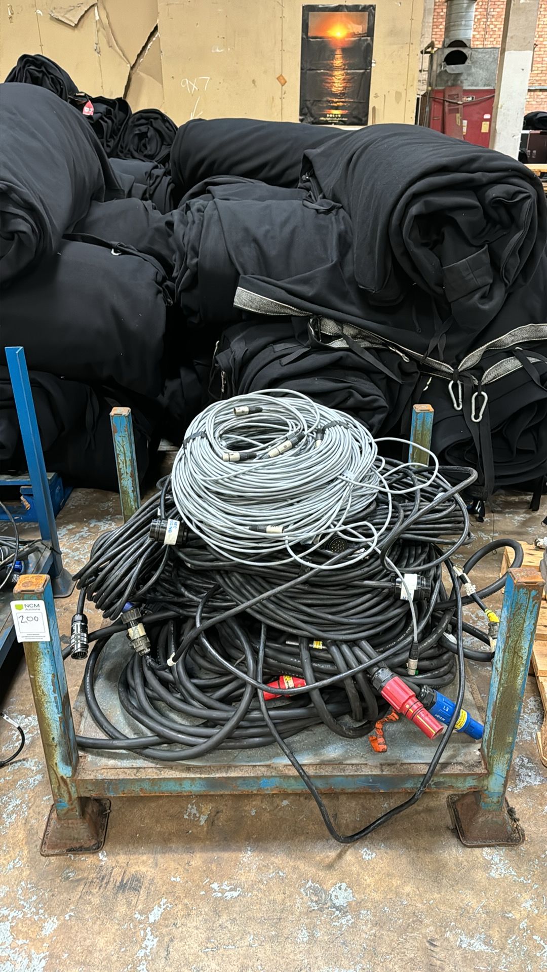 Quantity of Industrial Electrical Cable Location - Rigging Store Lift ...