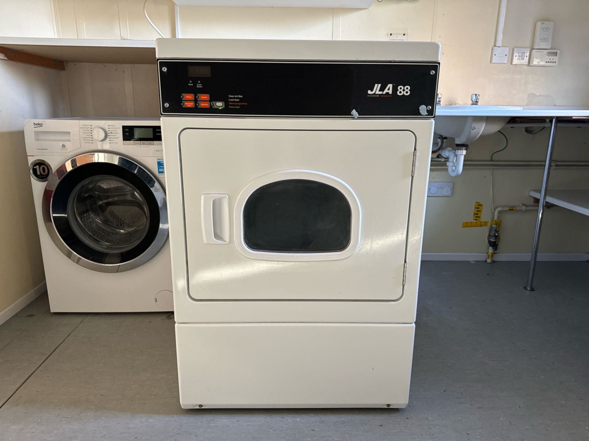 JLA 88 Tumble Dryer Model - JDEBGFGW301EW01 Serial - 0905012895 Not ...