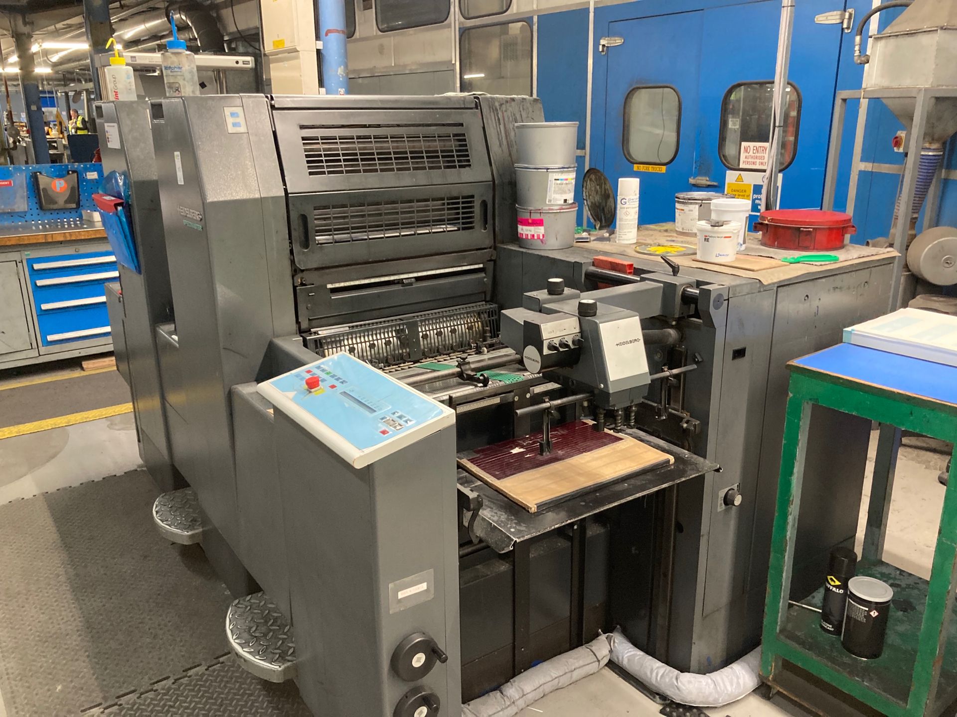 Heidelberg Speedmaster SM52 2 Colour Sheet-fed Press Maximum sheet size ...