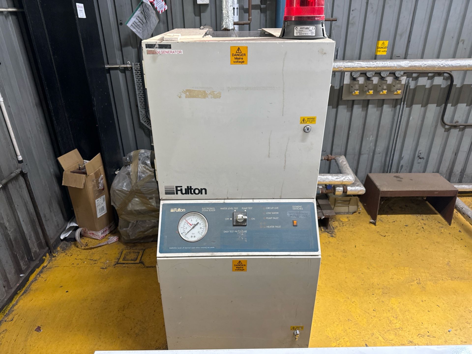 Fulton Electropack Steam Boiler 15Kw 50lbs per hour Serial - EB2085 ...