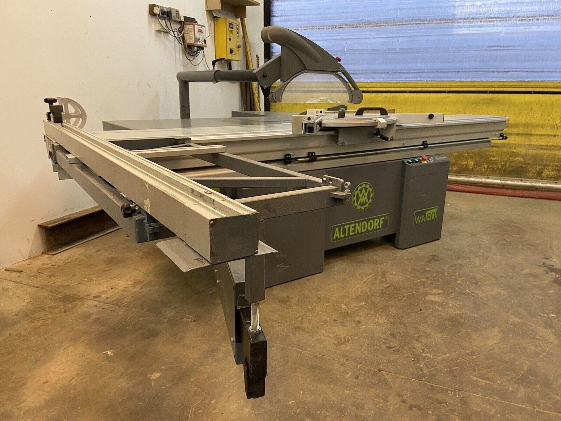 Altendorf WA80 Panel Saw 3.2 Metre Table Type - WA80 Number - 07-03-20 ...