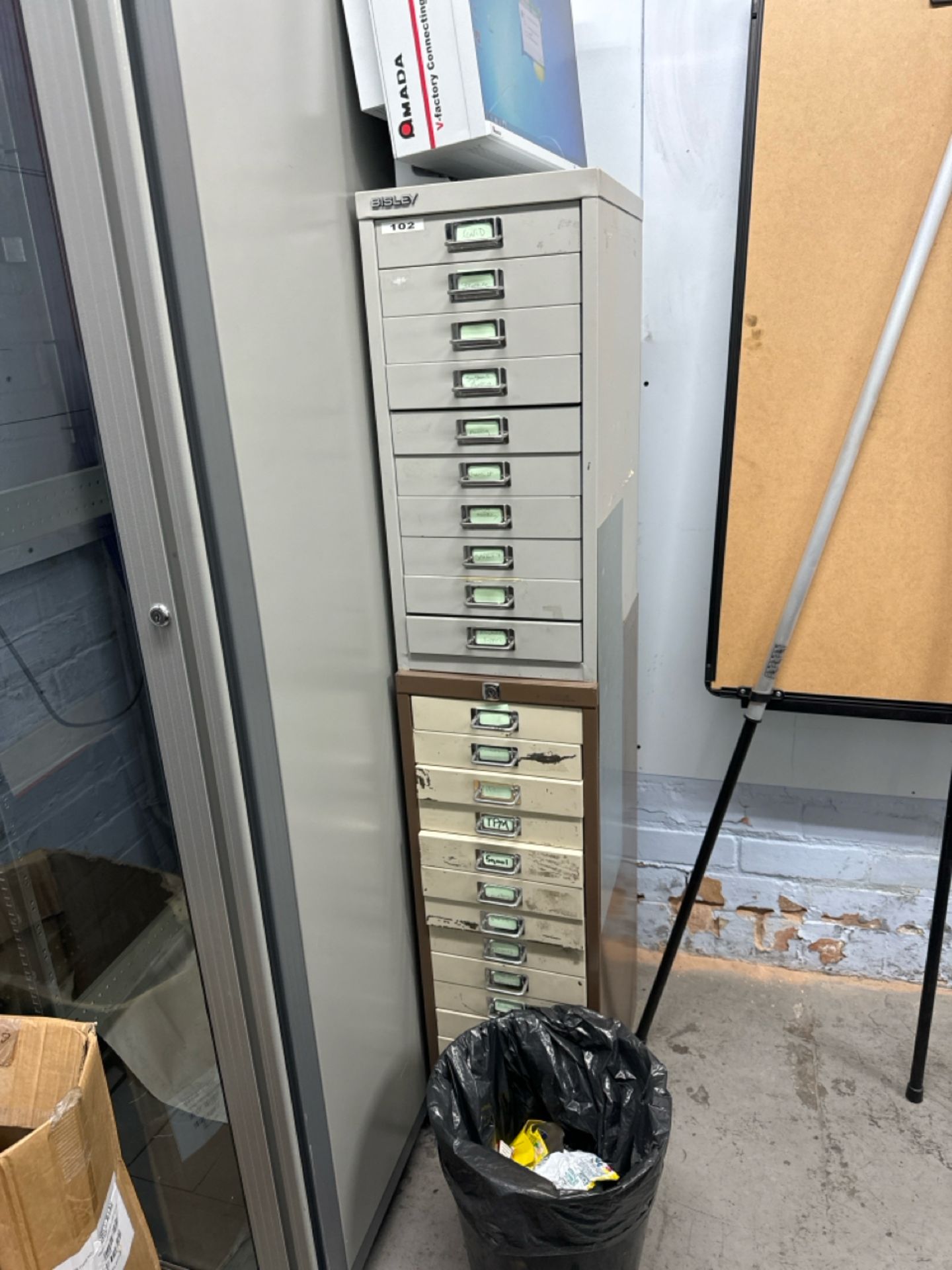 NO RESERVE - Bisley and Silverline Filing Drawers 2x Units Approximate ...