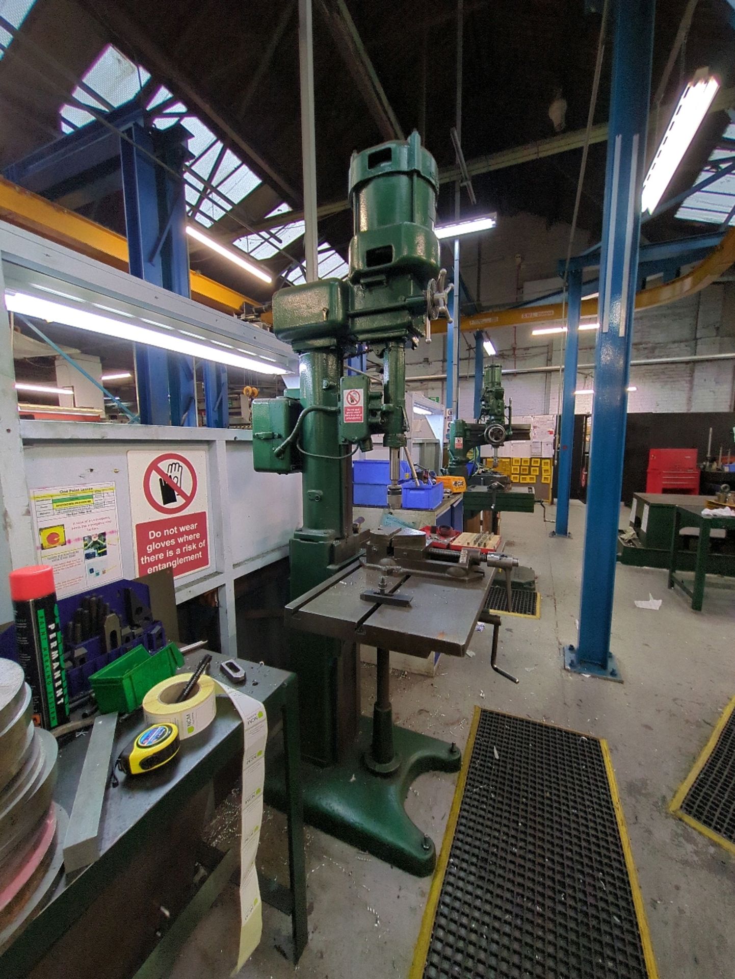 Herbert Boring & Drill - Radial Drilling Machine Heavy-Duty Performance ...