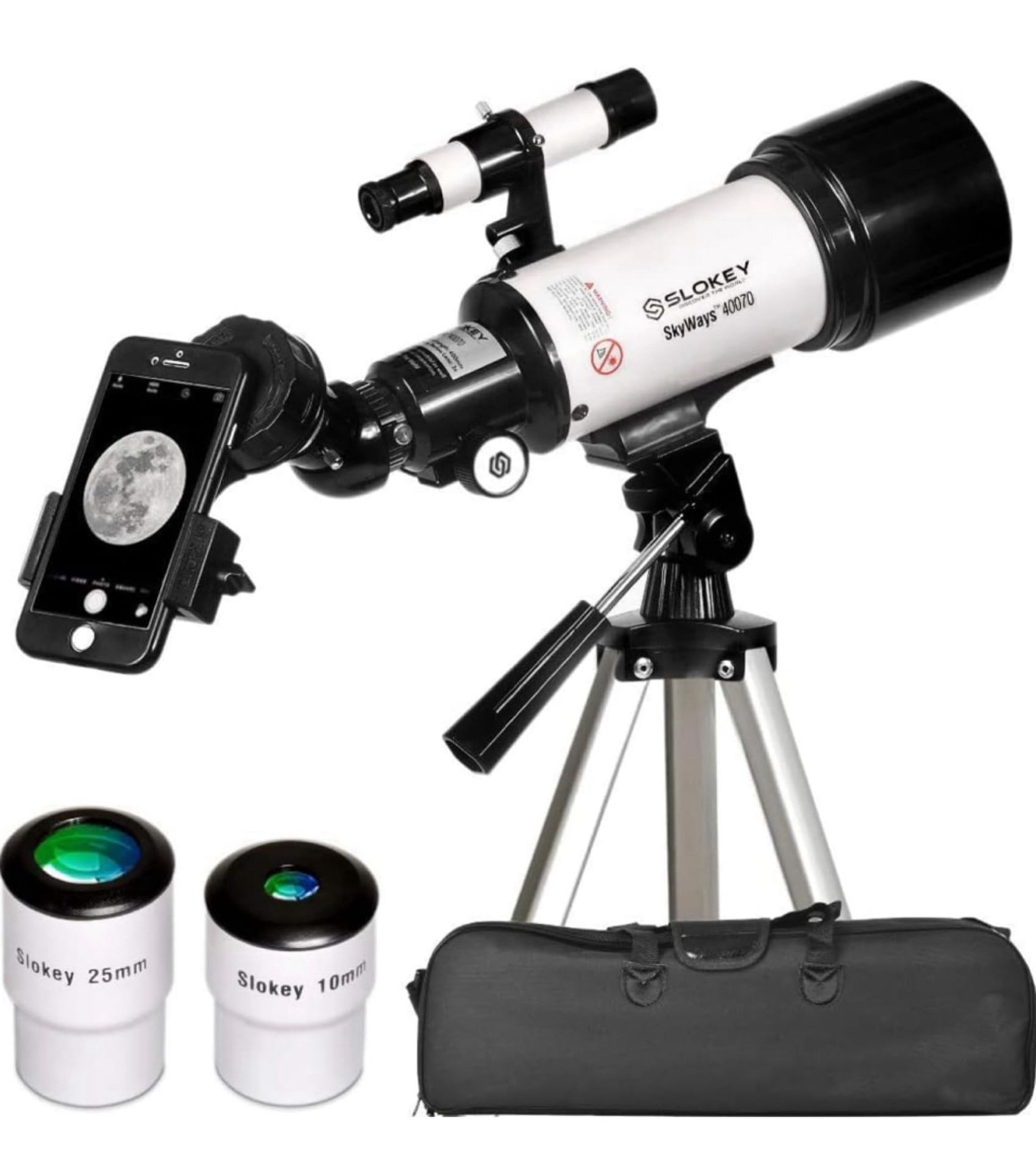1 x Slokey 40070 Skyways Telescope for Astronomy with Accessories ...