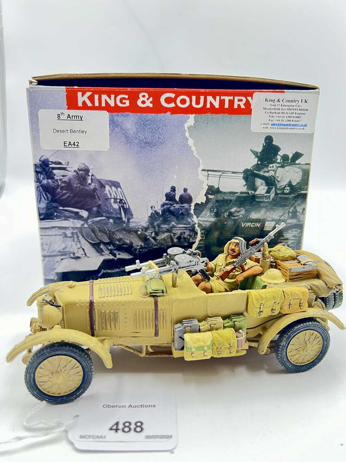 King & Country - 8th Army Series, comprising: Set EA042 - Desert SAS ...