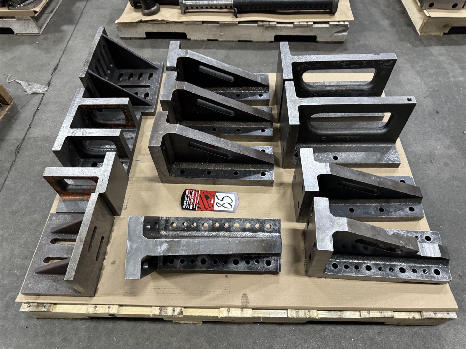 Lot of Assorted Angle Plates