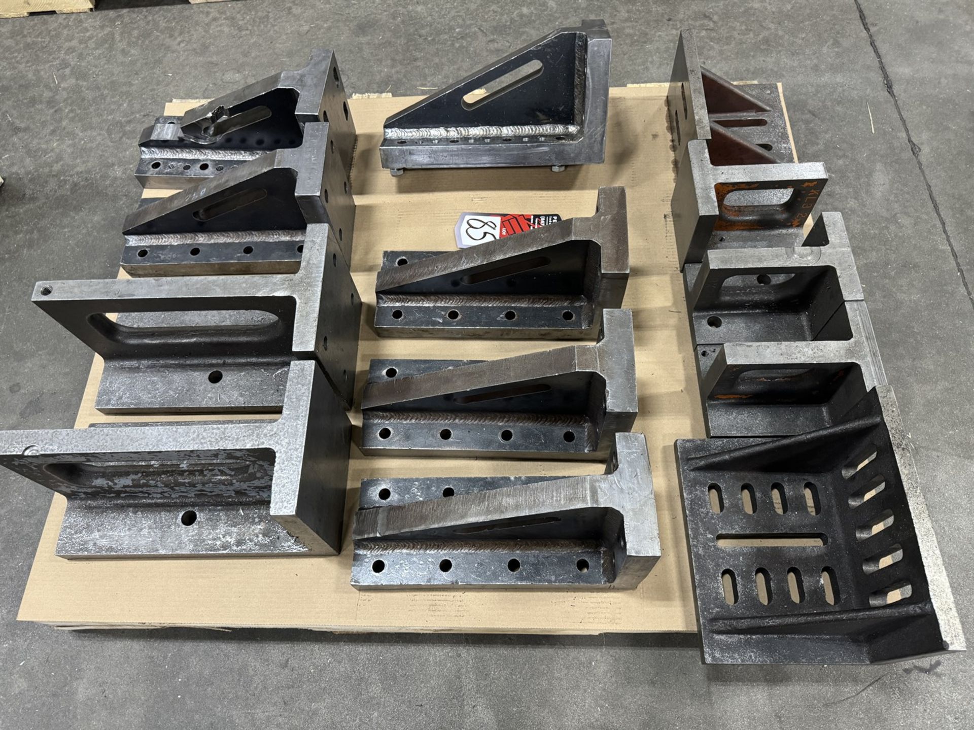 Lot of Assorted Angle Plates