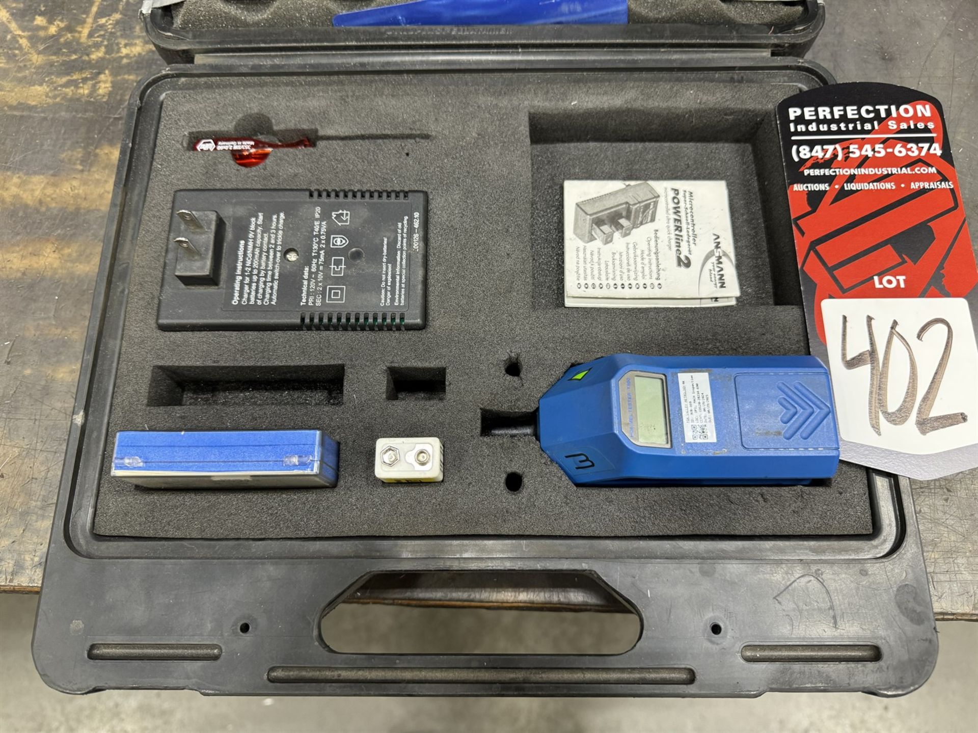 ANSMANN Power Line 2 Micro Controller, w/ HOMMER TESTER T500