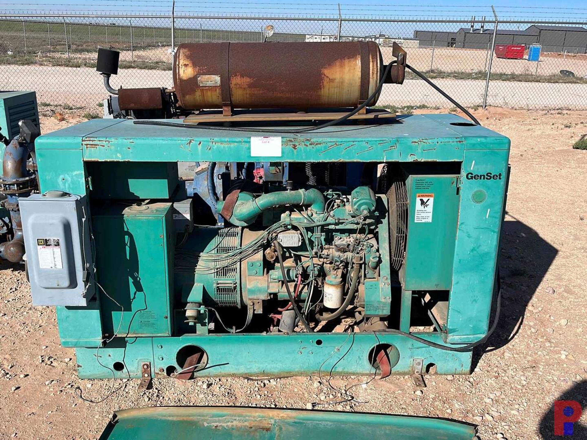 ONAN 33KW DIESEL POWERED GENERATOR ONAN L423 ENGINE, 33KW GENERATOR P/B ...