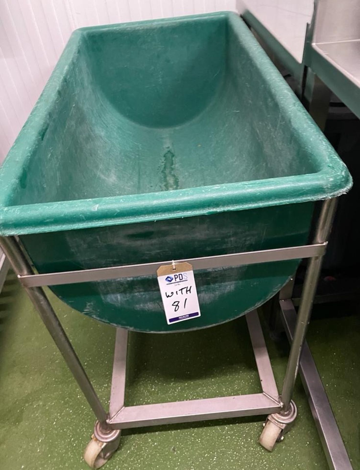 8 Mobile Ingredient Bins & Mixing Trough Bath (Location: NW London ...