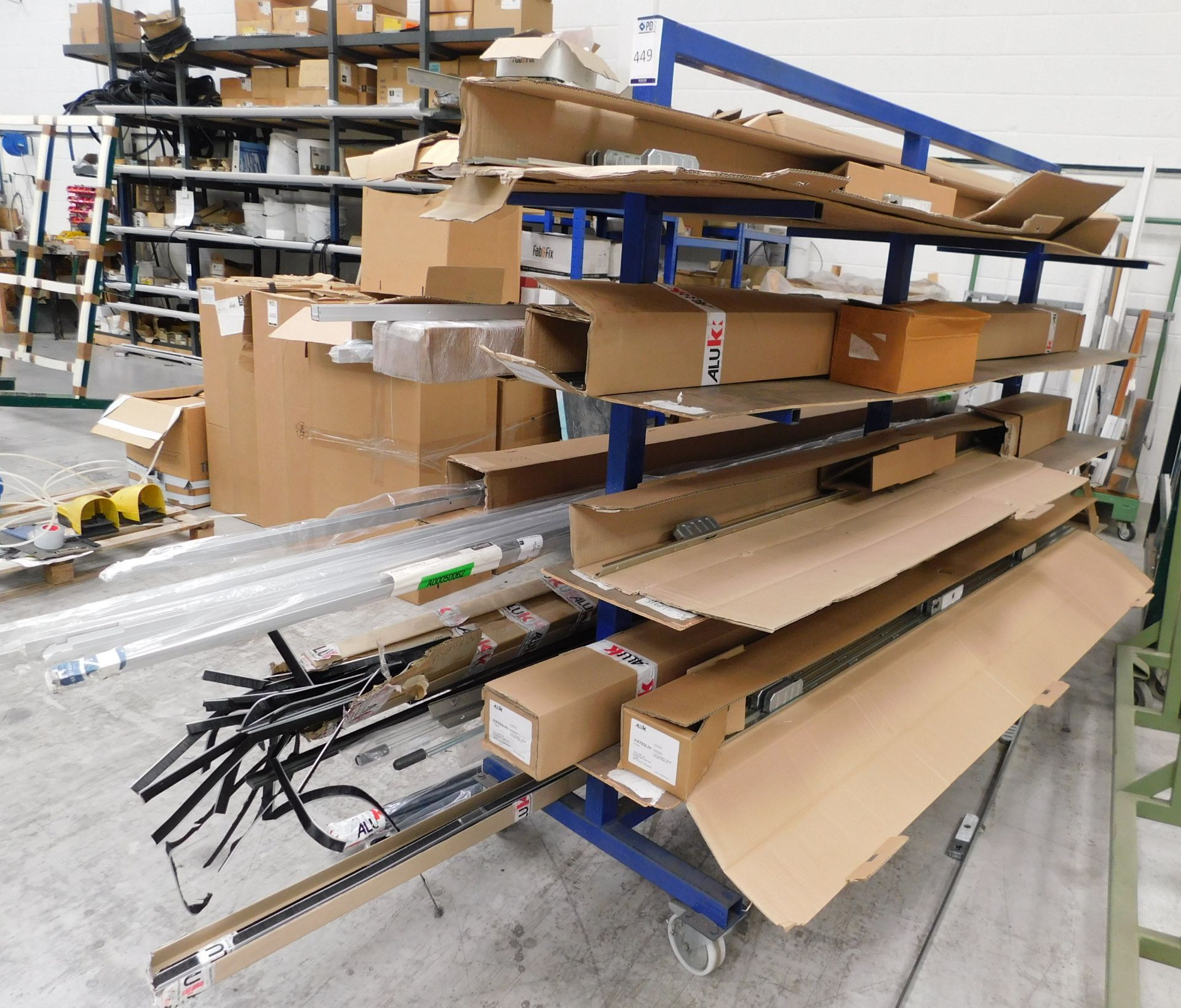 Trolley & Contents of Assorted Bifold & Patio Door Locks, Low Threshold ...