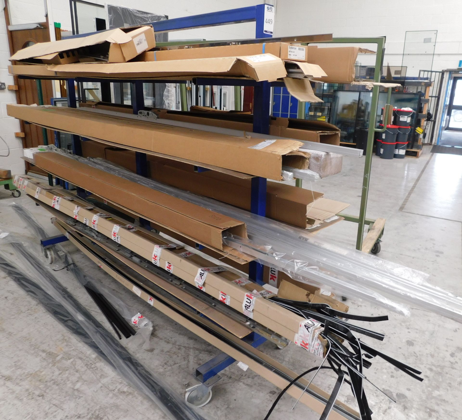 Trolley & Contents of Assorted Bifold & Patio Door Locks, Low Threshold ...