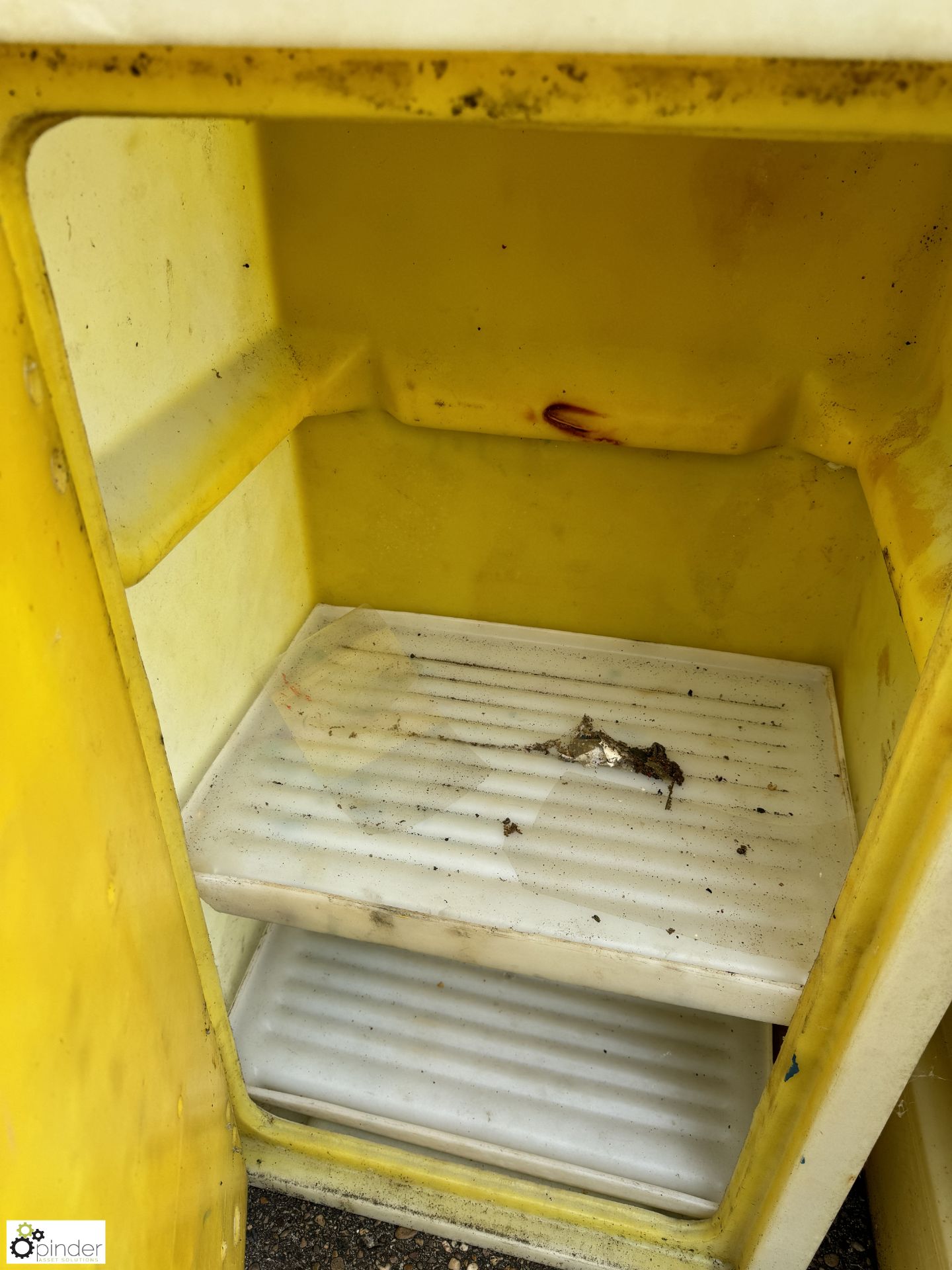 Plastic 3-shelf Storage Cabinet