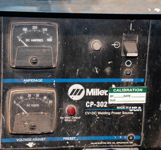{ Group of lots: 182, 183 } Miller CP 302 welder, s/n LJ270044C, 200 ...