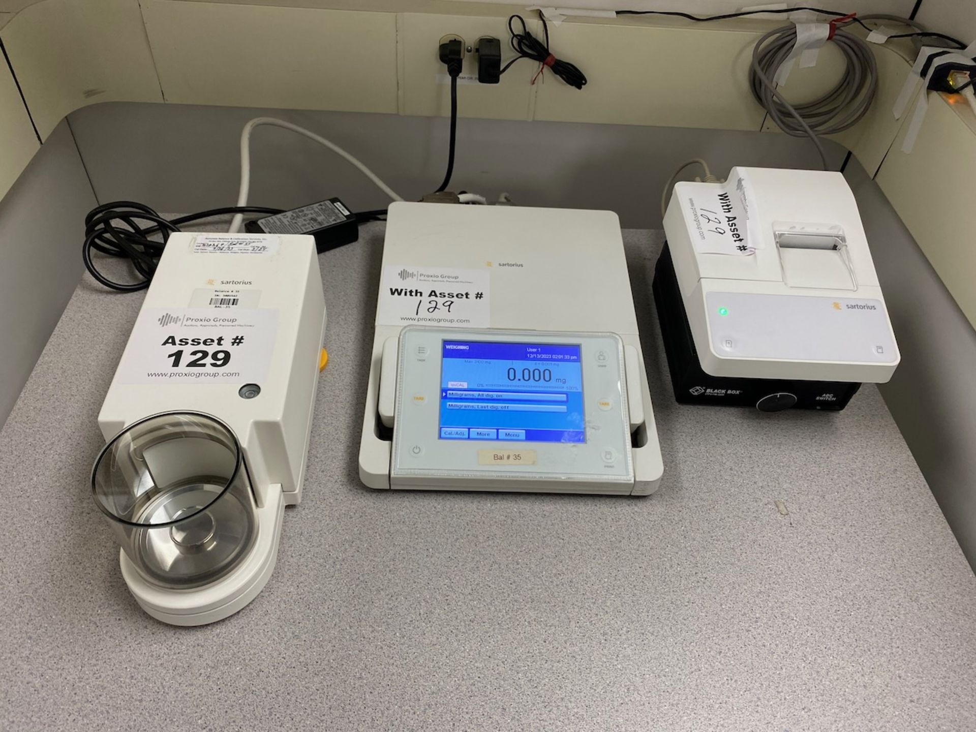 Sartorius Cubis Balance Model MSA3.6P-000-DM, Max 3100g, d=0.001mg ...