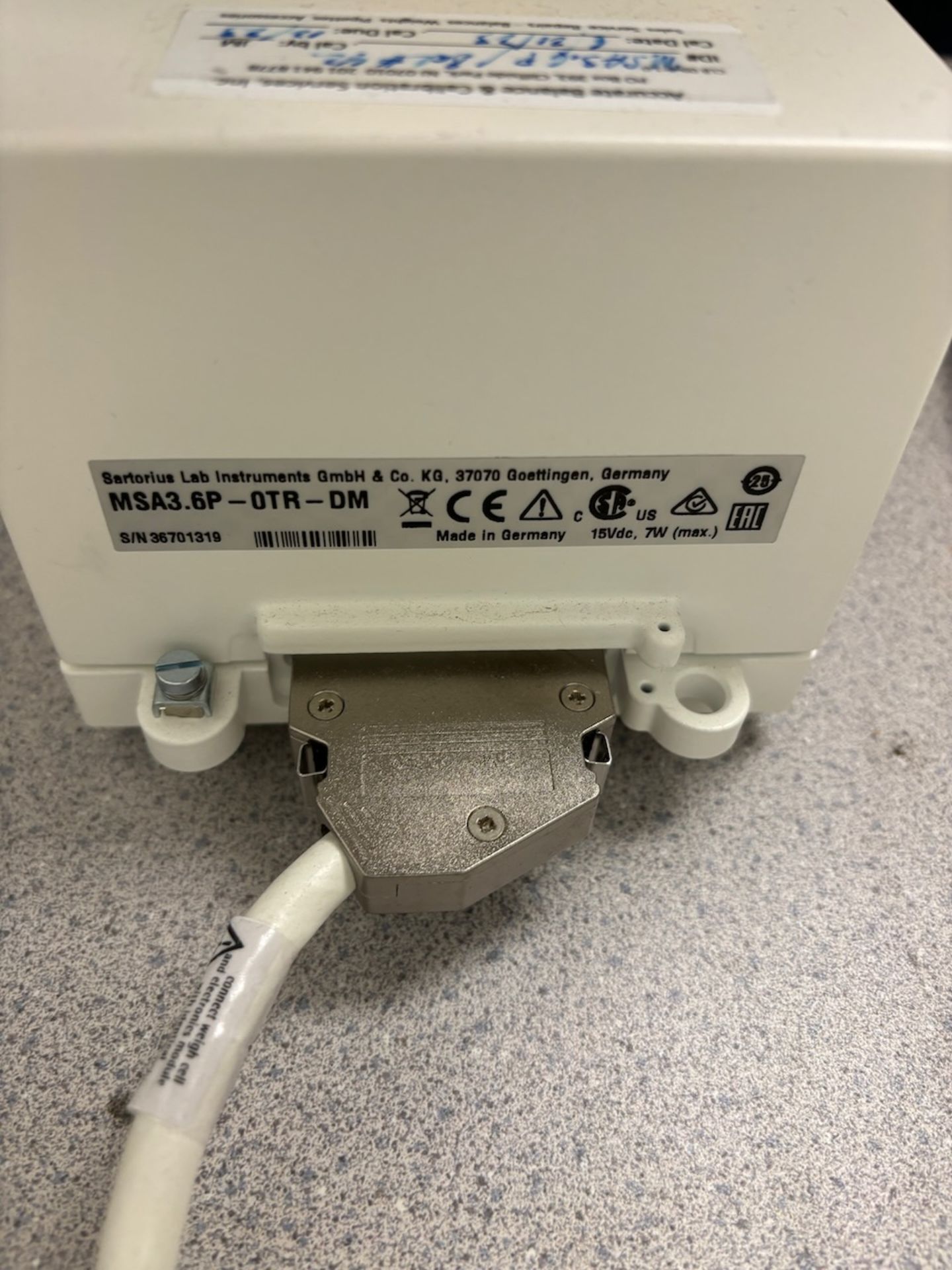 Sartorius MicroBalance Model MSA3.6P-OTR-DM, w/display Module YAC01MSA ...