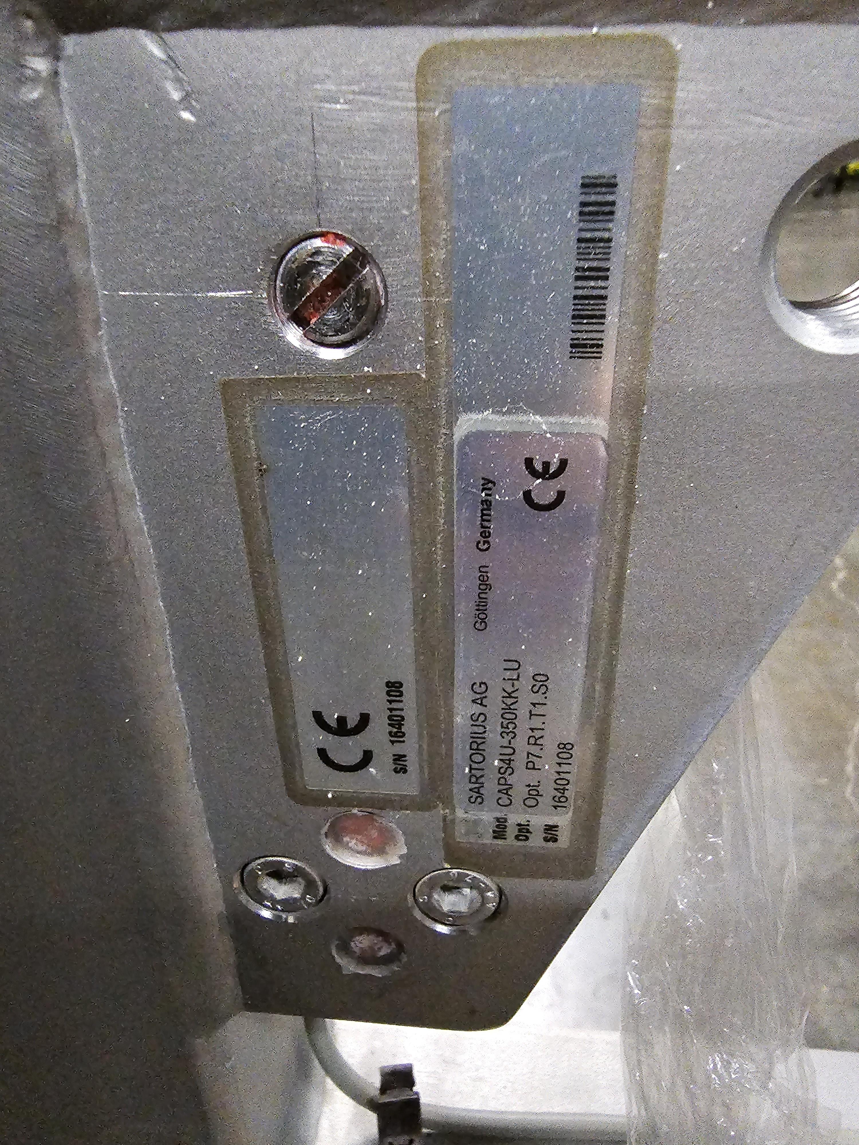 Sartorius Model CAPS4U-350KK-LU 3,000lb Capacity Floor Scale sn ...