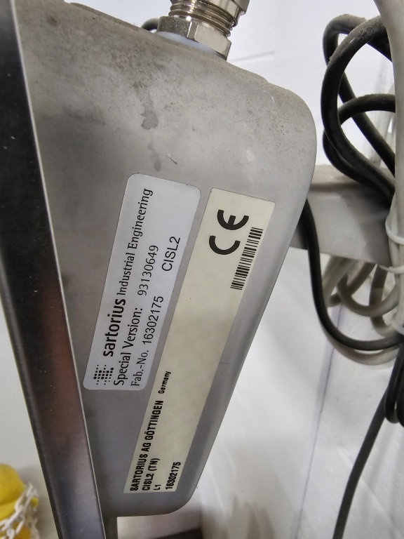 Sartorius Model CAPS4U-350KK-LU 3,000lb Capacity Floor Scale sn ...