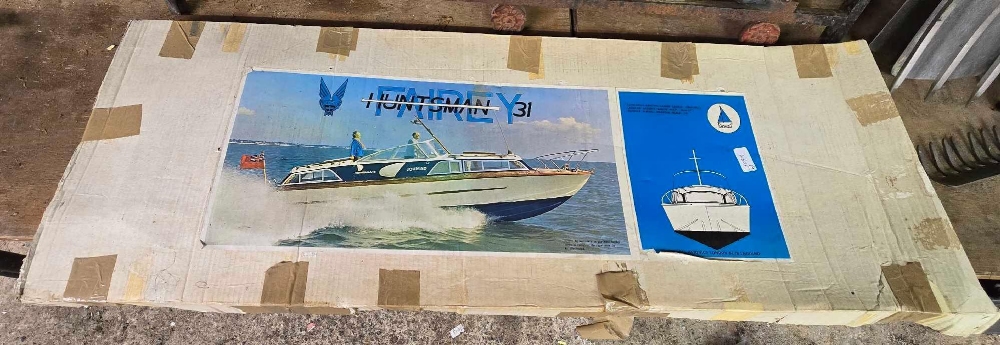 PART BUILD FAIREY HUNTSMAN 31 MODEL BOAT KIT