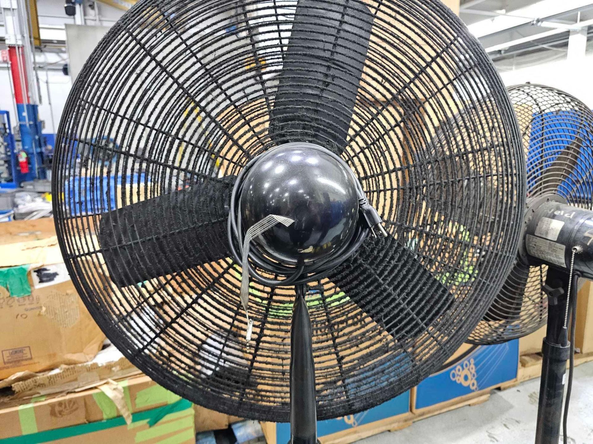 (2) AIR KING SHOP FANS