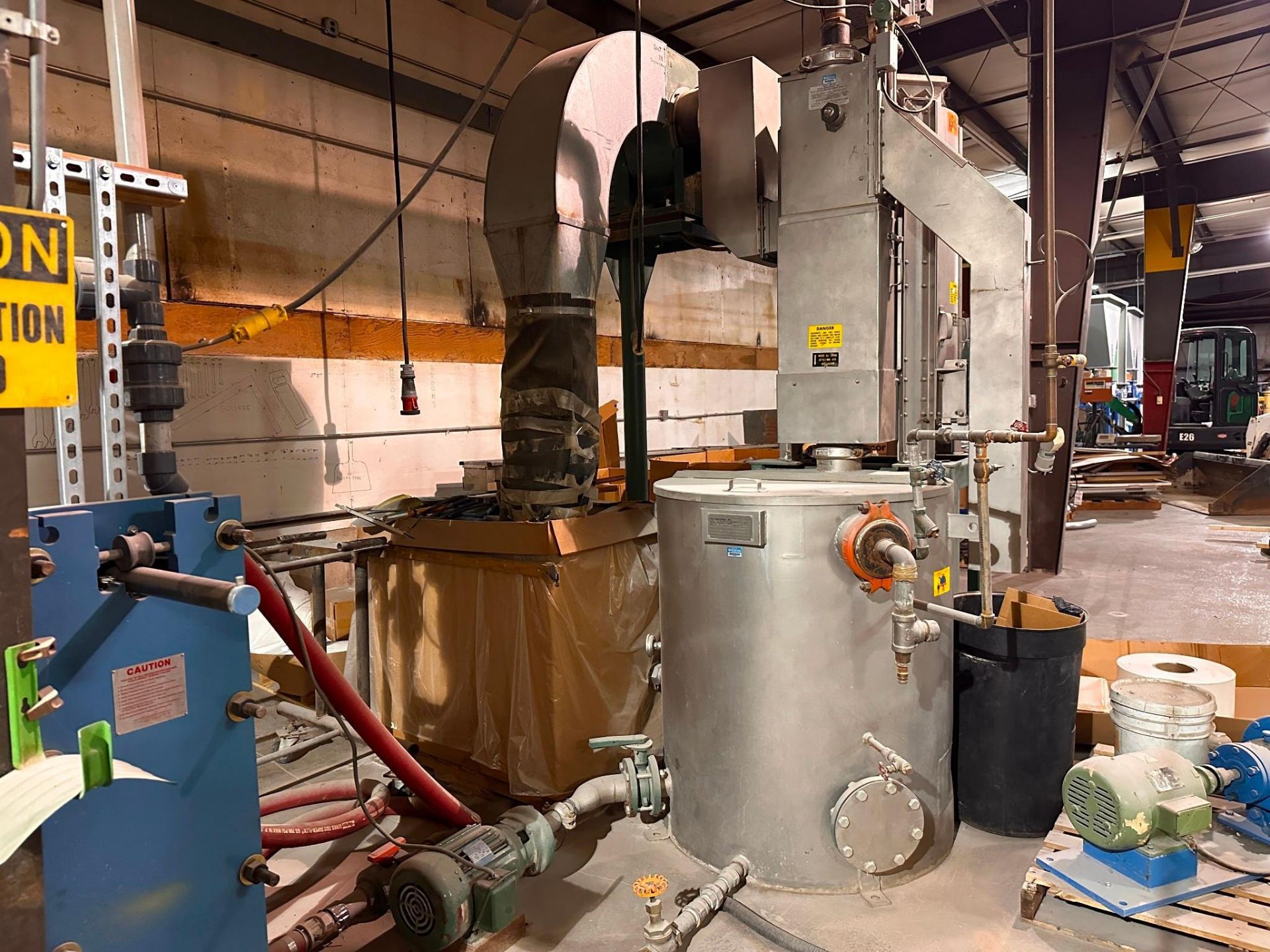 WATER RING PELLETIZER SYSTEM INCLUDES THE FOLLOWING: BERSTORFF VERTICAL ...