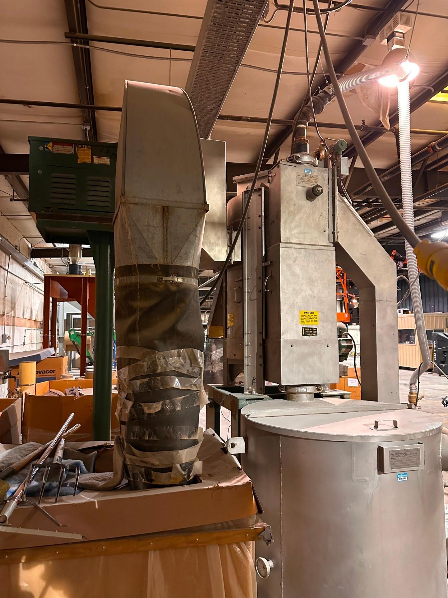 WATER RING PELLETIZER SYSTEM INCLUDES THE FOLLOWING: BERSTORFF VERTICAL ...