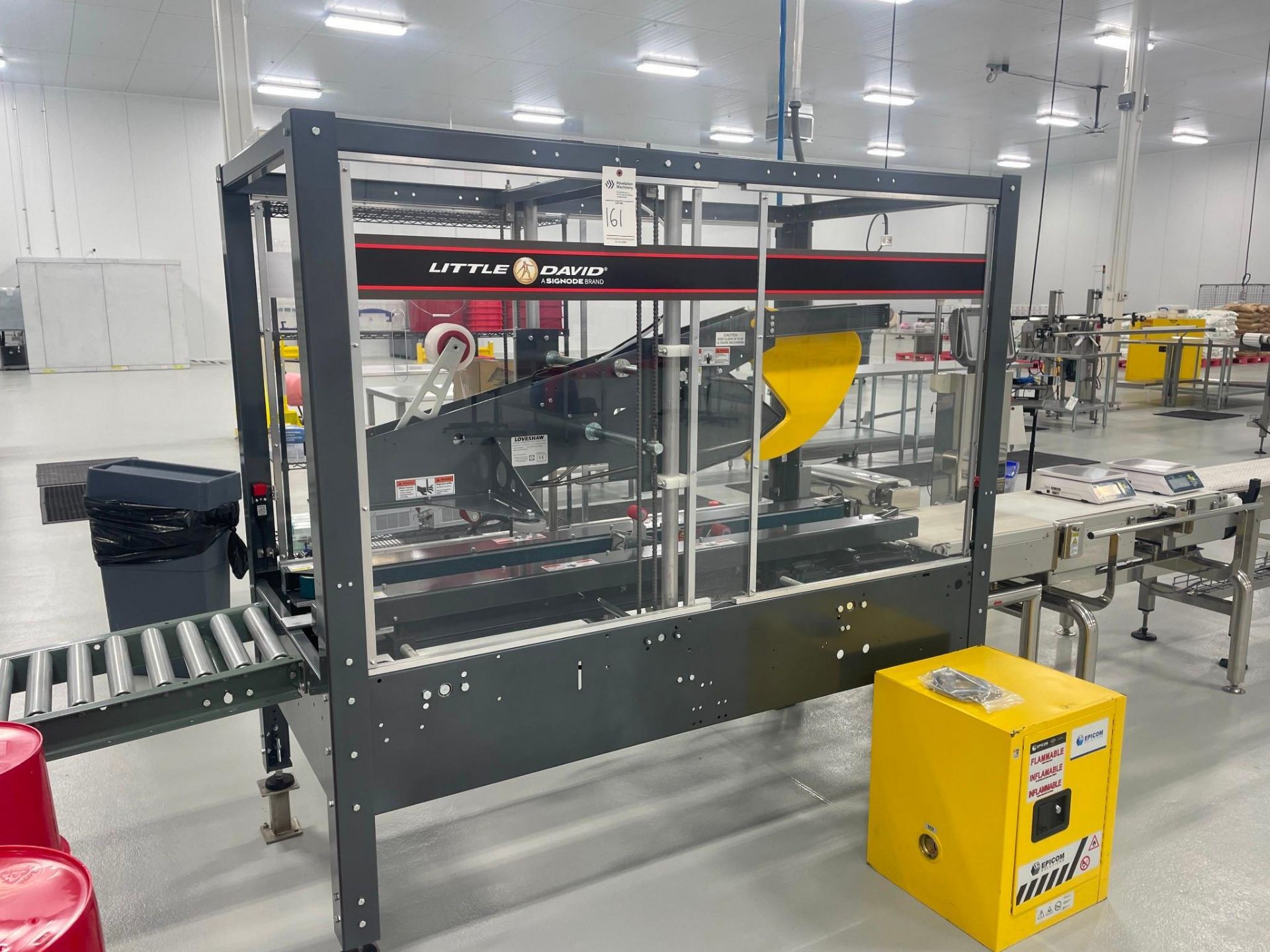 LITTLE DAVID AUTOMATIC CASE SEALER MODEL: LD-16ASB S/N: 202259416ASBP ...