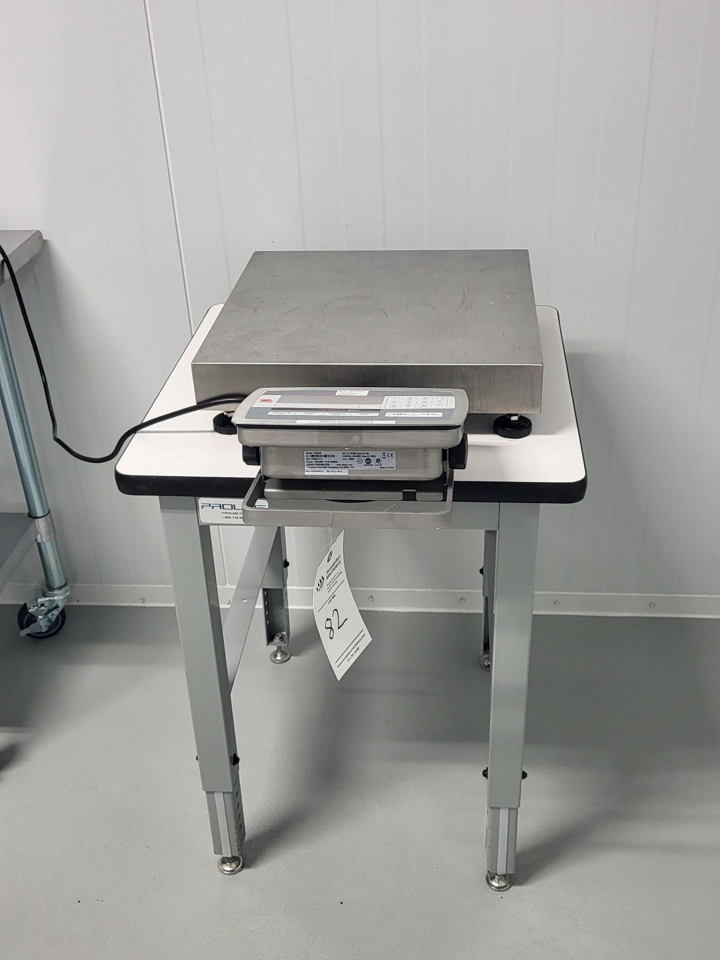 OHAUS D52XW50WQL5 - DEFENDER 5000 LOW PROFILE WASHDOWN SCALE 100LB ...