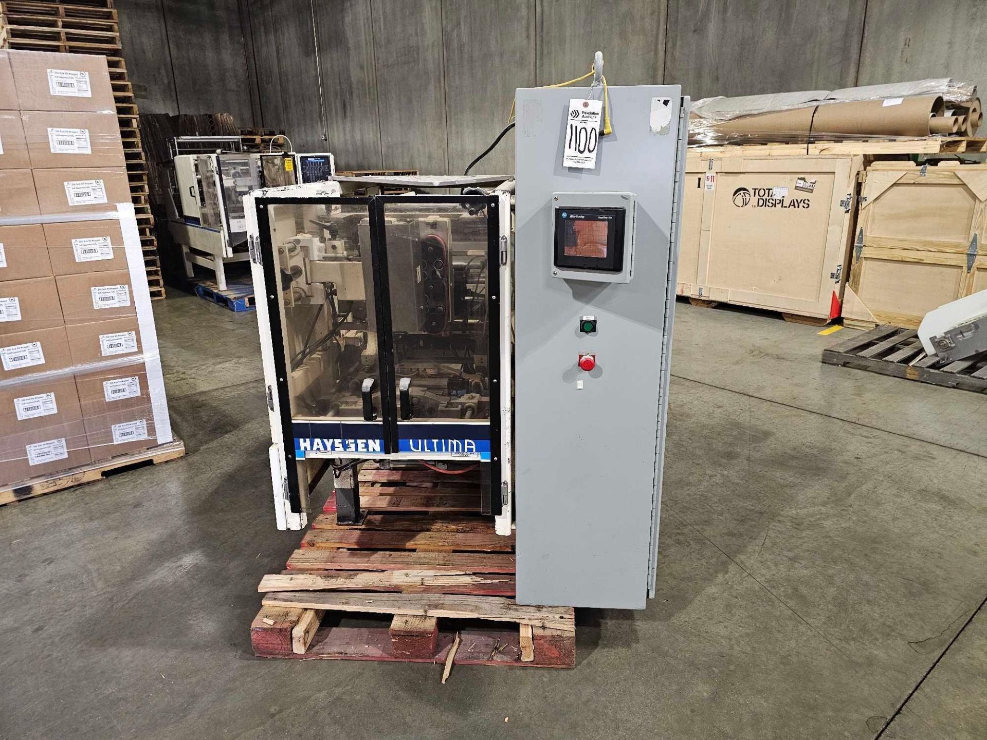 HAYSSEN ULTIMA 12-16HR VFFS, BAGGER ONLY, 1991 (UNIT 1) INCLUDES MARKEM ...
